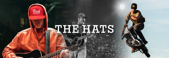 Fresh Western Hats - Structured Mesh Back Trucker & Rope Hats